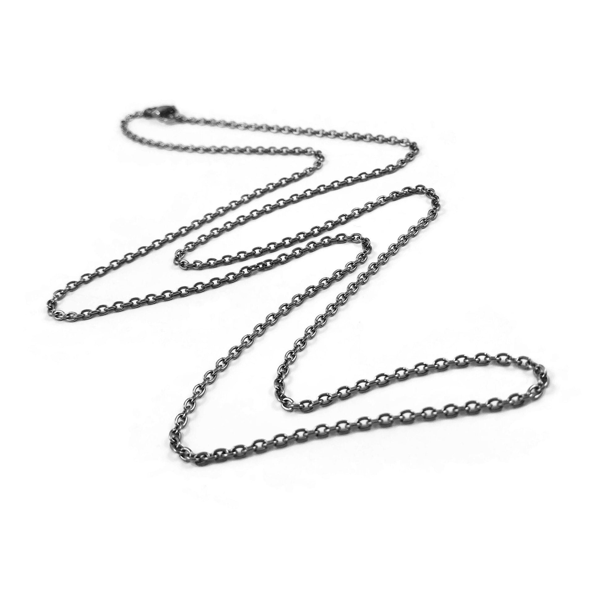 Pure titanium chain necklaces, Pool and Ocean Proof Jewelry, Durable ...